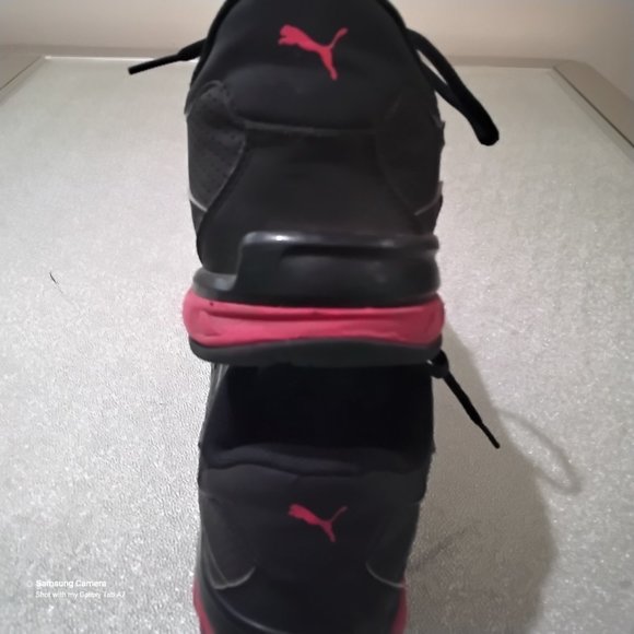 Puma | Shoes | Men Puma Black Red Arch Tec Running Shoes Good Uc Size 1 ...